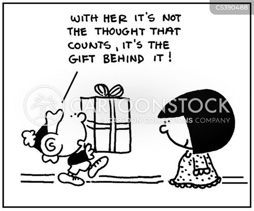 Thought That Counts Cartoons and Comics - funny pictures from CartoonStock