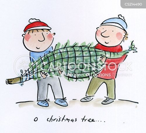 Christmas Tree Forests Cartoons and Comics - funny pictures from ...