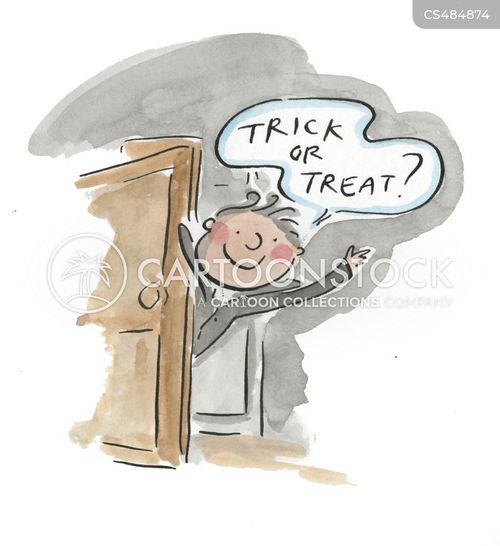 Trick Or Treaters Cartoons and Comics - funny pictures from CartoonStock
