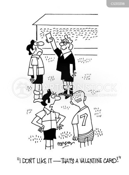 Football Referee Cartoons and Comics - funny pictures from CartoonStock