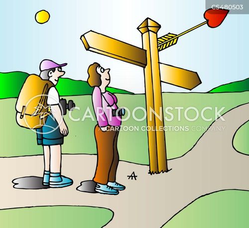 Signposting Cartoons and Comics - funny pictures from CartoonStock