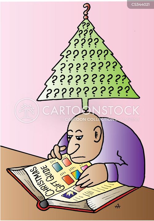 Christmas List Cartoons and Comics - funny pictures from CartoonStock