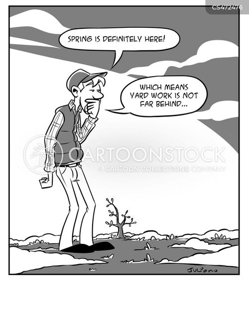 Gardenwork Cartoons and Comics - funny pictures from CartoonStock
