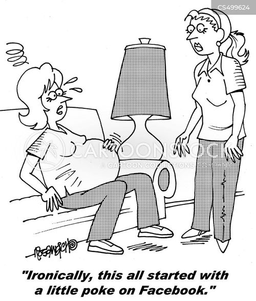 Poke Cartoons and Comics - funny pictures from CartoonStock