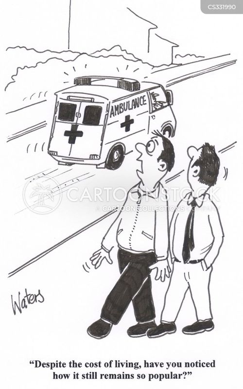 Cost Of Dying Cartoons and Comics - funny pictures from CartoonStock