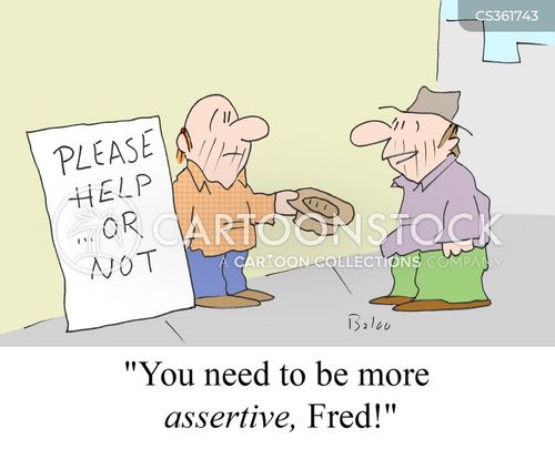 Assertively Cartoons And Comics Funny Pictures From Cartoonstock 