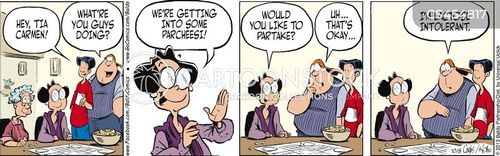 Protein Intolerance Cartoons and Comics - funny pictures from CartoonStock