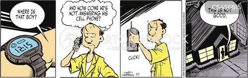 Out Late Cartoons and Comics - funny pictures from CartoonStock