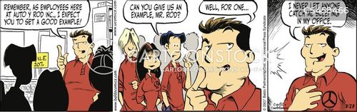 Good Example Cartoons and Comics - funny pictures from CartoonStock