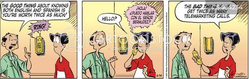 Bilingual Cartoons and Comics - funny pictures from CartoonStock