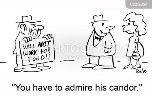 Food Handout Cartoons and Comics - funny pictures from CartoonStock