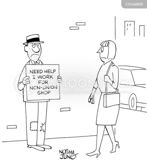 Non-union Cartoons and Comics - funny pictures from CartoonStock