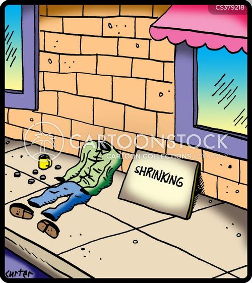 Shrinking Cartoons and Comics - funny pictures from CartoonStock