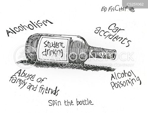 Alcohol Poisoning Cartoons and Comics - funny pictures from CartoonStock