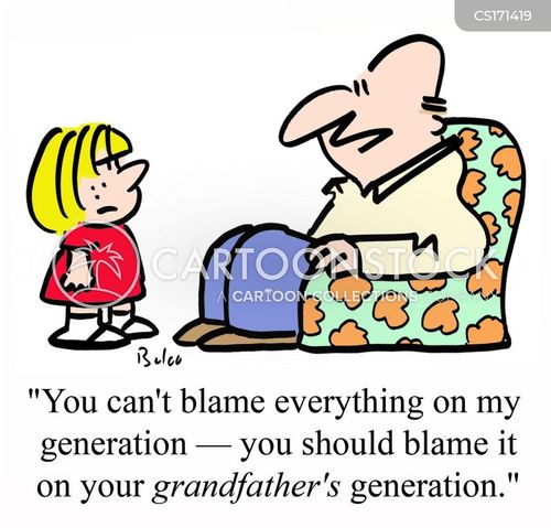 Generational Cartoons and Comics - funny pictures from CartoonStock