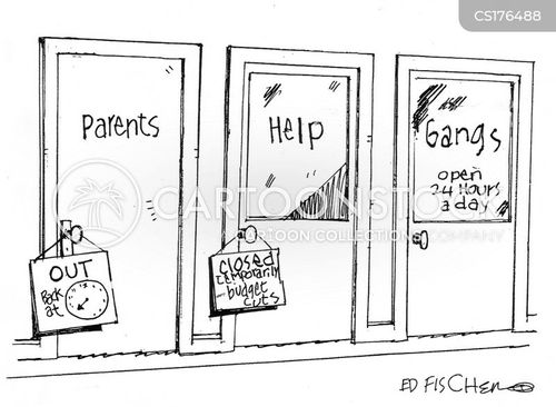 Gang Cartoons and Comics - funny pictures from CartoonStock