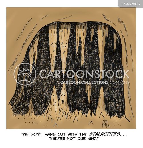 Stalagmites Cartoons and Comics - funny pictures from CartoonStock