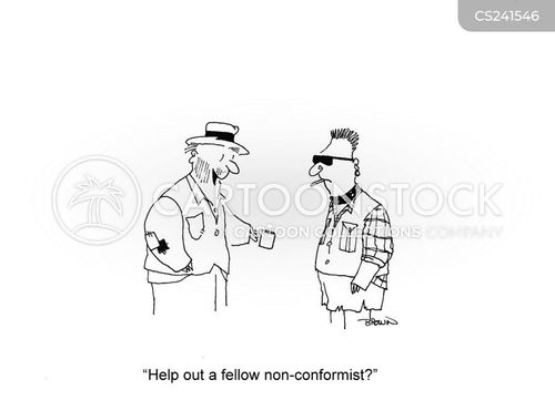 Nonconformist Cartoons and Comics - funny pictures from CartoonStock