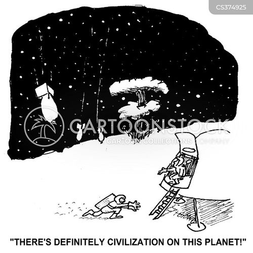 Technologically Advanced Civilizations Cartoons and Comics - funny ...