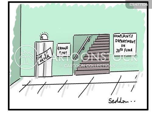 Complaint Department Cartoons and Comics - funny pictures from CartoonStock