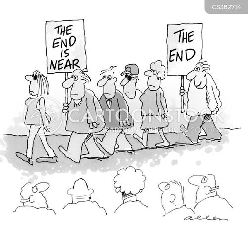 The End Is Near Cartoons and Comics - funny pictures from CartoonStock