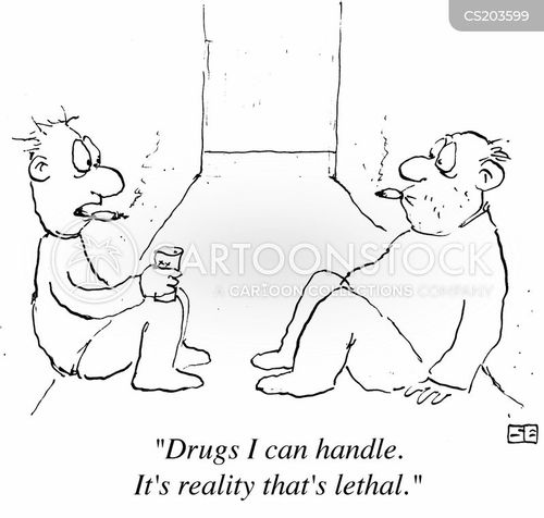 Druggie Cartoon