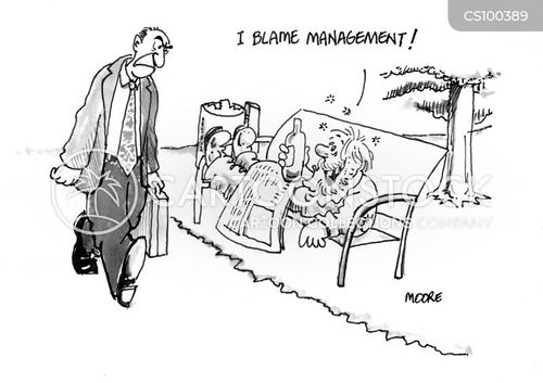 Management Culture Cartoons and Comics - funny pictures from CartoonStock