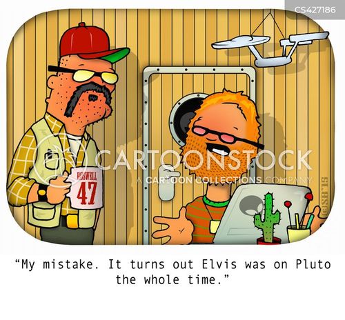 Area 51 Cartoons and Comics - funny pictures from CartoonStock