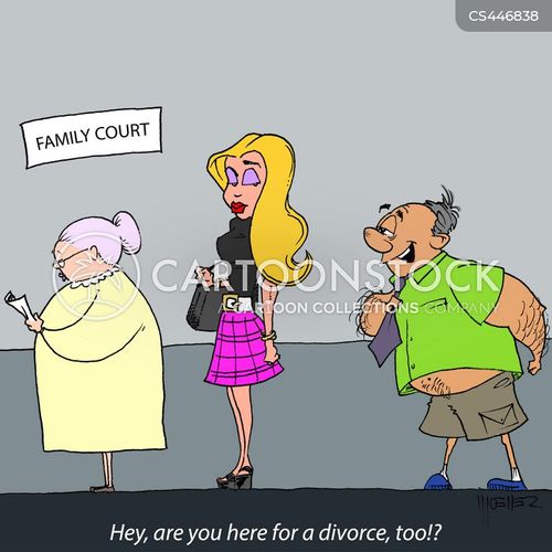 Divorce Court Cartoons and Comics - funny pictures from CartoonStock
