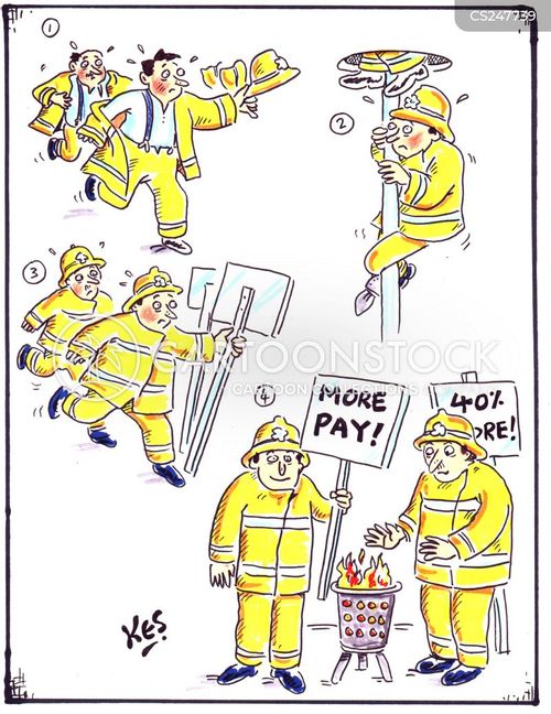 Fire Drills Cartoons and Comics - funny pictures from CartoonStock