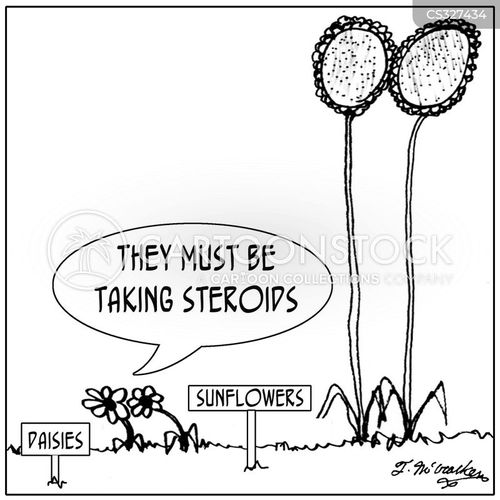 Steroid Use Cartoons and Comics - funny pictures from CartoonStock
