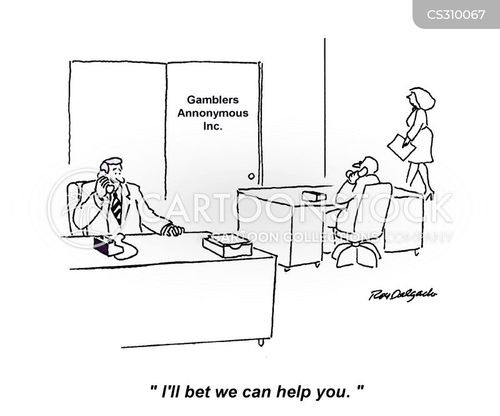 Gamblers Anonymous Cartoons and Comics - funny pictures from CartoonStock