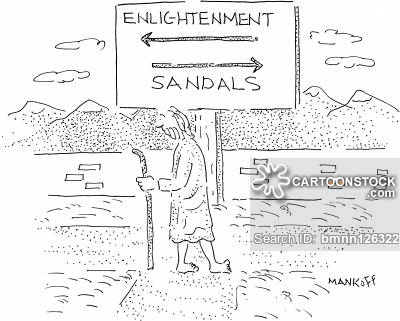 Enlightenment Cartoons and Comics - funny pictures from CartoonStock