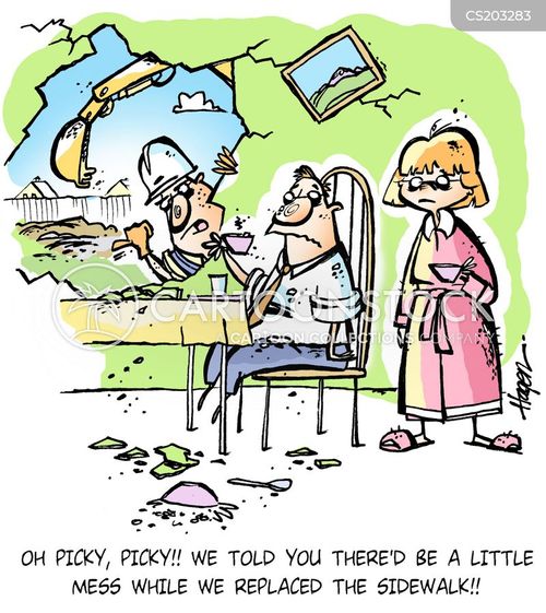 Icy Sidewalks Cartoons and Comics - funny pictures from CartoonStock