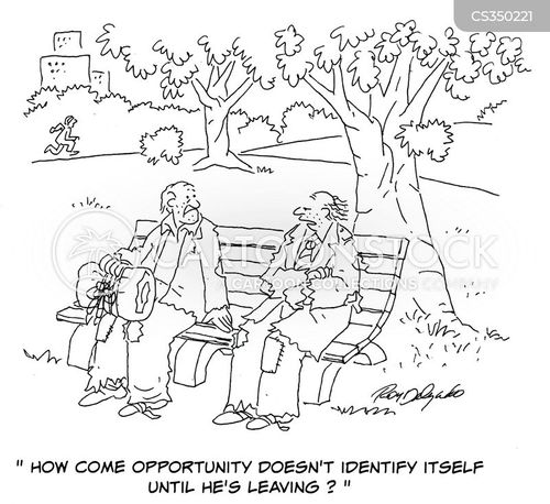 Lost Opportunities Cartoons and Comics - funny pictures from CartoonStock