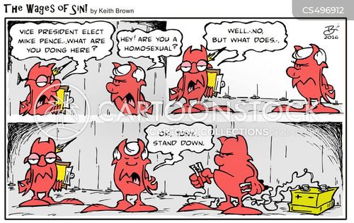 Homophobe Cartoons and Comics - funny pictures from CartoonStock
