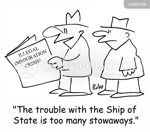 Stowaway Cartoon