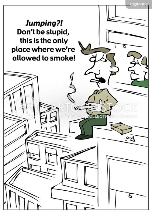 Smoking In Public Places Cartoons and Comics - funny pictures from ...