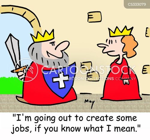 Creating Jobs Cartoons and Comics - funny pictures from CartoonStock