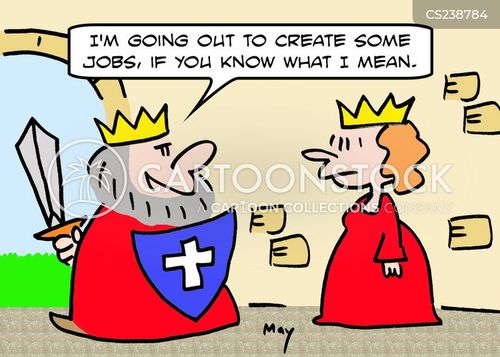 Creating Jobs Cartoons and Comics - funny pictures from CartoonStock
