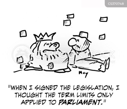 Term Limits Cartoons and Comics - funny pictures from CartoonStock