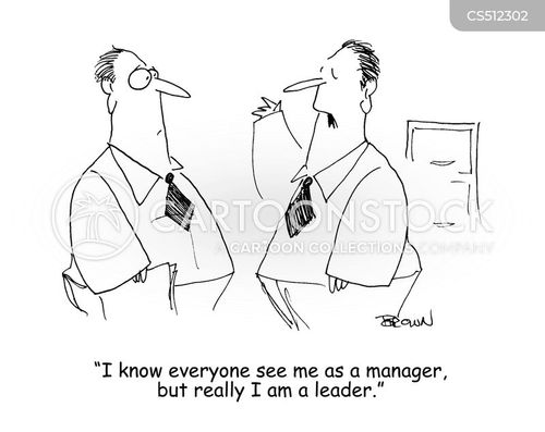 Leadership Qualities Cartoons and Comics - funny pictures from CartoonStock
