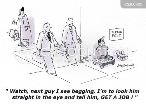 Get A Job Cartoons and Comics - funny pictures from CartoonStock