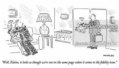 On The Same Page Cartoons and Comics - funny pictures from CartoonStock