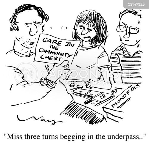 Community Chest Cartoons and Comics - funny pictures from CartoonStock