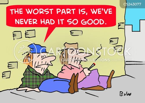 Never Had It So Good Cartoons and Comics - funny pictures from CartoonStock