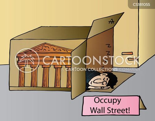 Occupied Movement Cartoons and Comics - funny pictures from CartoonStock