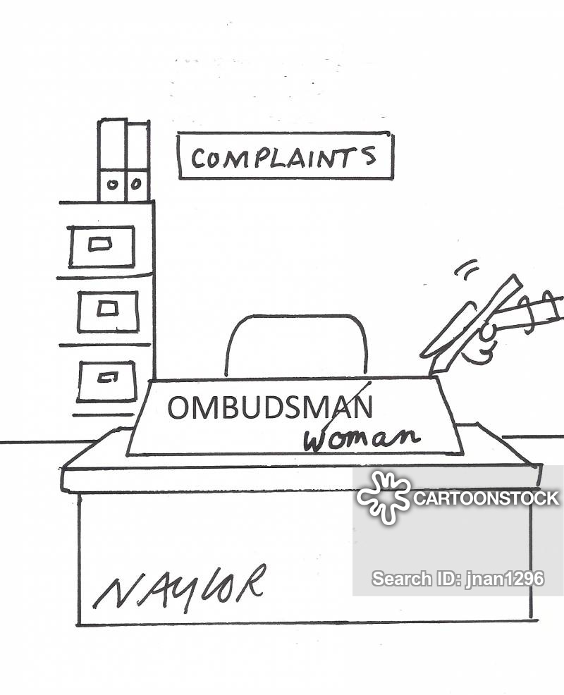 Ombudsman Cartoons and Comics - funny pictures from CartoonStock