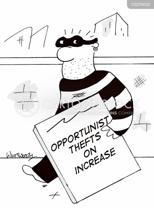 Crime Spree Cartoons and Comics - funny pictures from CartoonStock