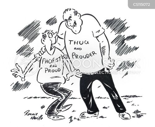 Pacifist Cartoons and Comics - funny pictures from CartoonStock